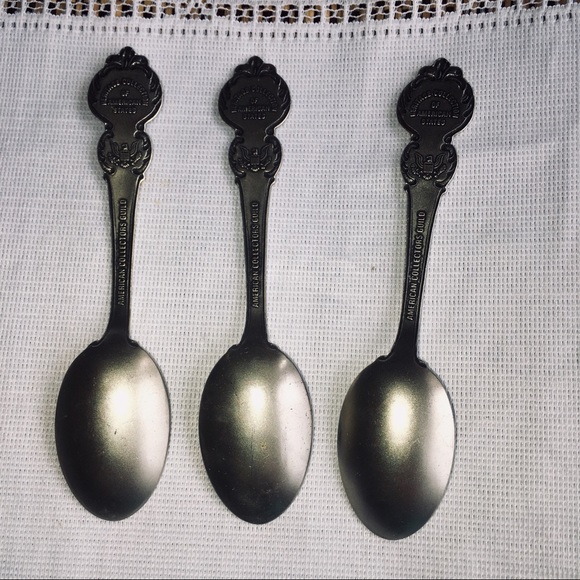 Vintage | Kitchen | The Heritage Collection Of American State Spoons ...